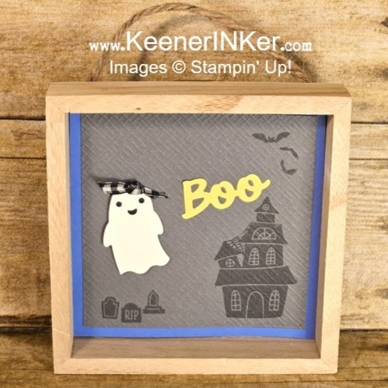 Halloween Ghost Frame - KeenerINKer
